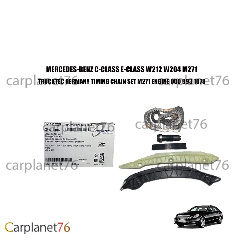 MERCEDES-BENZ C-CLASS E-CLASS W212 W204 M271 TRUCKTEC GERMANY TIMING ...