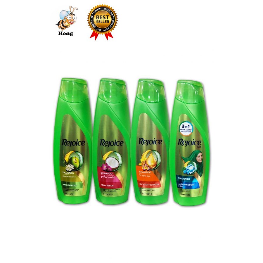 Rejoice Shampoo rich soft smooth/anti-hair fall/moisture smooth/3 in 1 ...