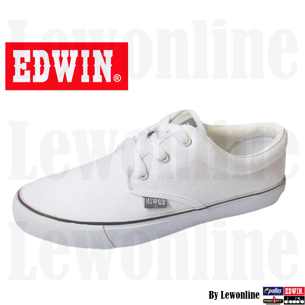 Edwin School Shoe EW208 (White) | Shopee Malaysia