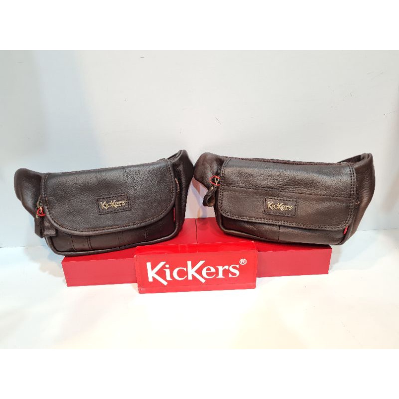 Kickers genuine leather men's pouch bag(1KIC-W 88786/88787) | Shopee ...