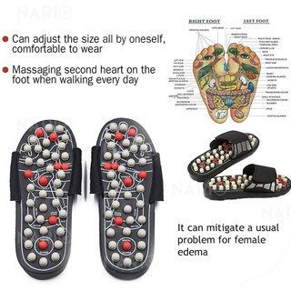 NARIO [ CLEAR STOCK ] Acupressure Refleksologi Kaki Sihat Urut Selipar ...