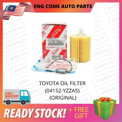 TOYOTA OIL FILTER (04152-YZZA5) (ORIGINAL) | Shopee Malaysia