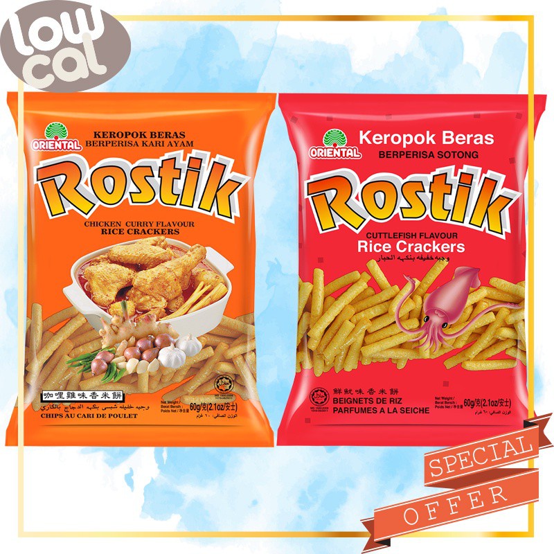 Oriental Food Rostik Corn Snack 60g | Shopee Malaysia