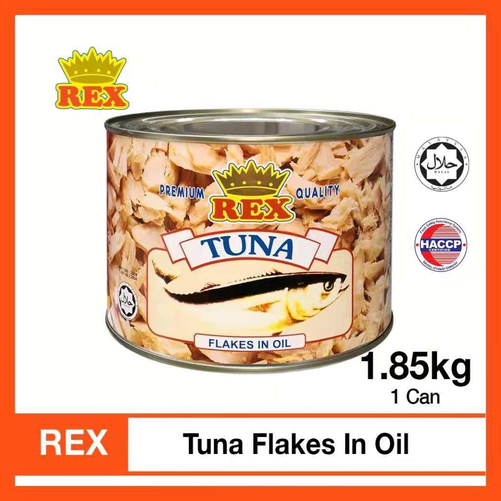 [Clearance] Rex Tuna Flakes In Oil / Rex Tuna Kepingan Dalam Minyak 1 ...