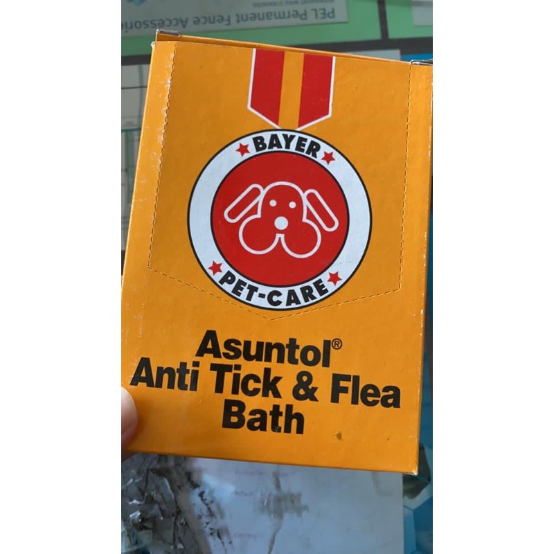 ASUNTOL Anti Kutu/Tick & Flea Bath Powder 狗虱粉 15g | Shopee Malaysia