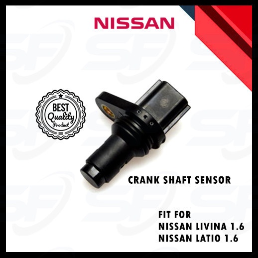 NISSAN LATIO LIVINA 1.6 ALMERA SYLPHY G11 CRANK SHAFT SENSOR (23731 ...