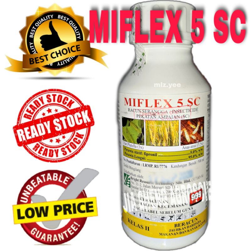 MIFLEX 5SC(Sama dgn Legend/Regent/confor/chemicide)500ml Racun Serangga ...