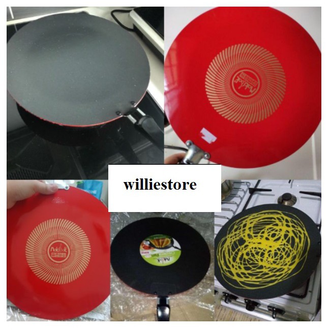 MakCook Crepiera Pan Kuali Leper Non Stick / Crepes Fry Pan / KUALI ...