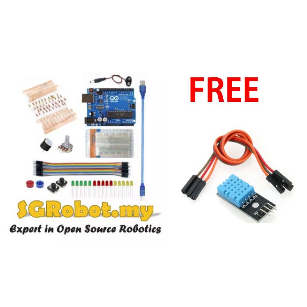 UNO R3 Beginner Project Basic Learning Starter Kit for Arduino | Shopee ...