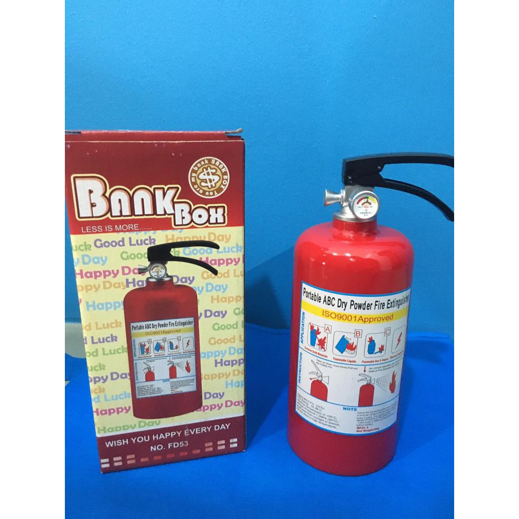 Coin Bank Fire Extinguisher | Shopee Malaysia