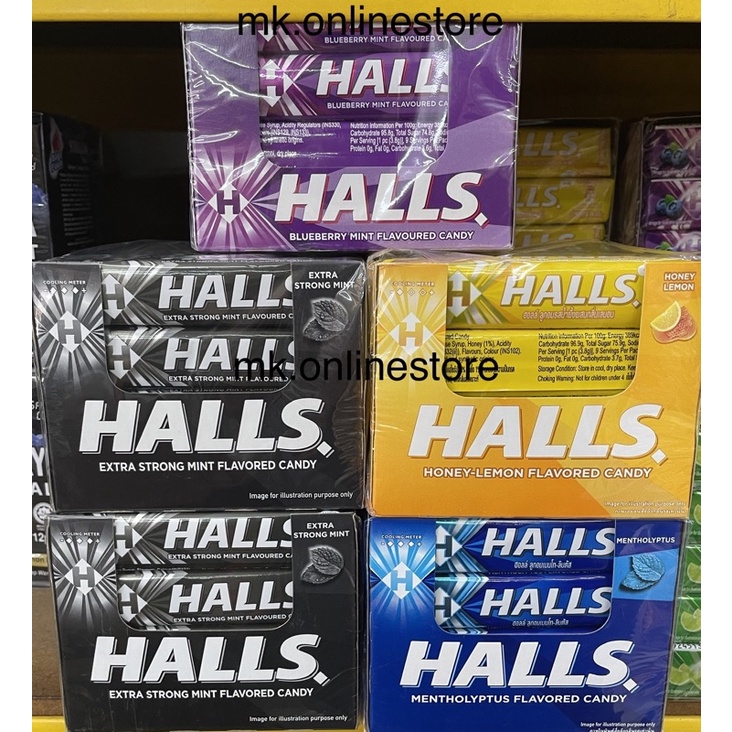 Halls Stick Mint Candy 20sticks/box | Shopee Malaysia