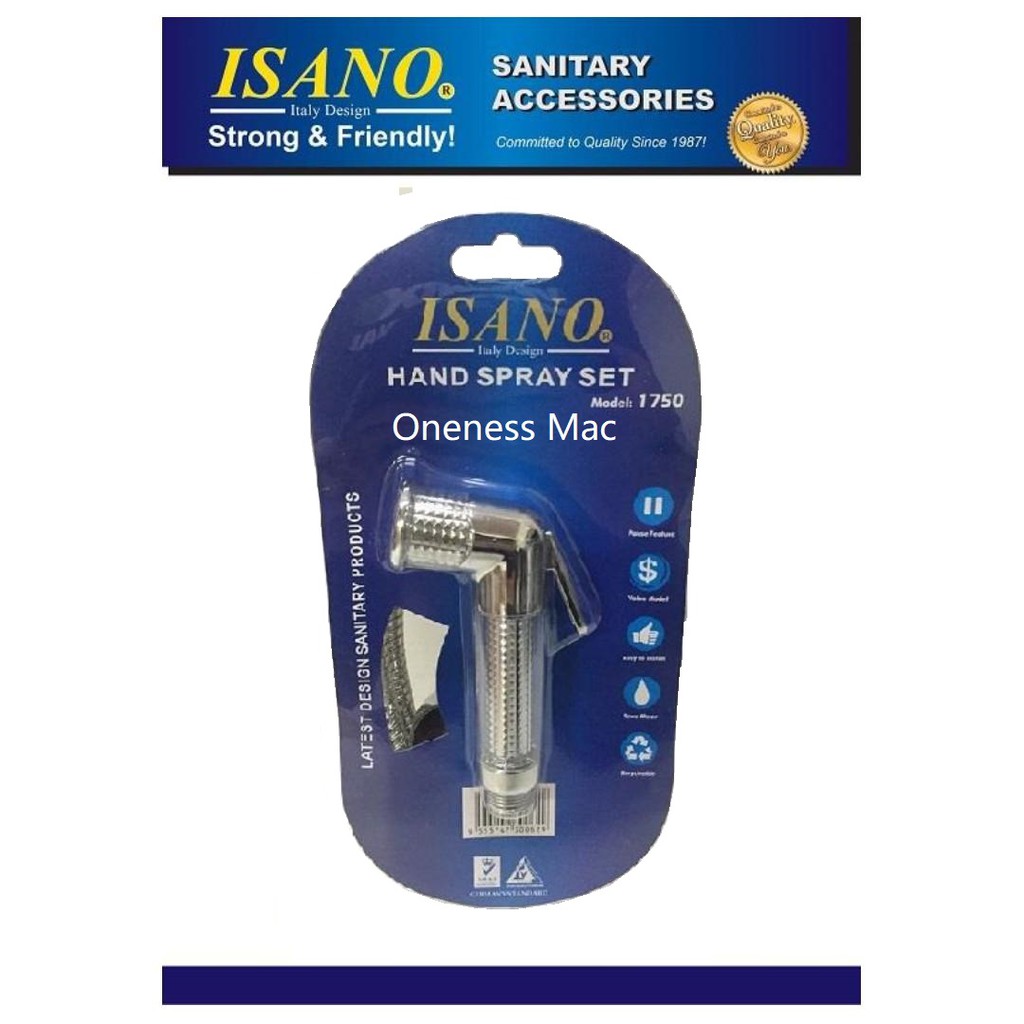 1750# ISANO Modern ABS Spray Hand Bidet Set (Crystal Colour) | Shopee ...
