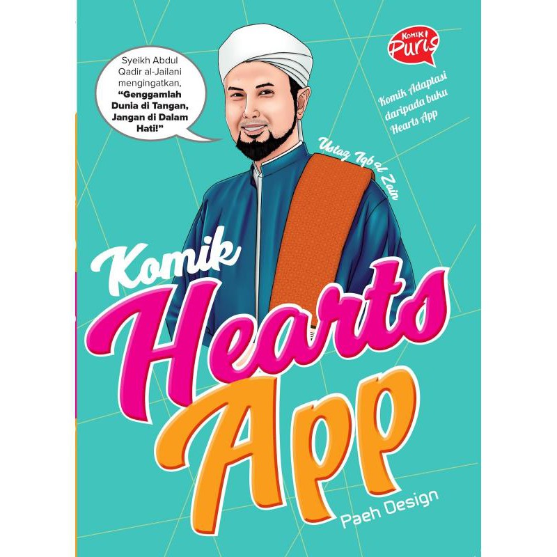 Komik HeartsApp - Ustaz Iqbal Zain al-Jauhari | Shopee Malaysia
