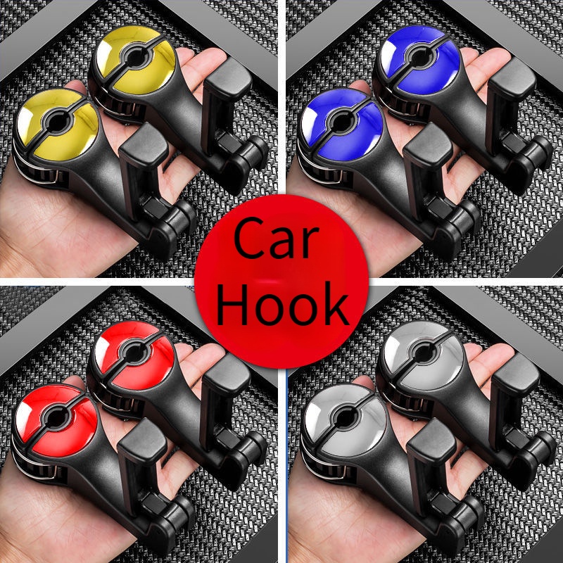 Car Hidden Rear Mobile Phone Bracket Multi-function Hook Car Item Hook Seat Back Creative Small ...