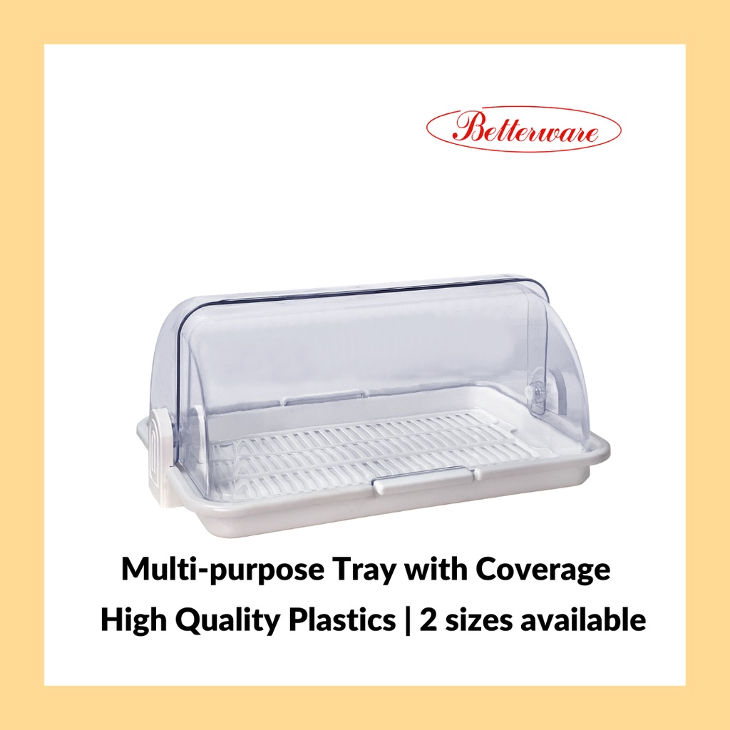 BETTERWARE Multipurpose / Bread / Sauce/ Snack/ Baby bottles Tray with ...