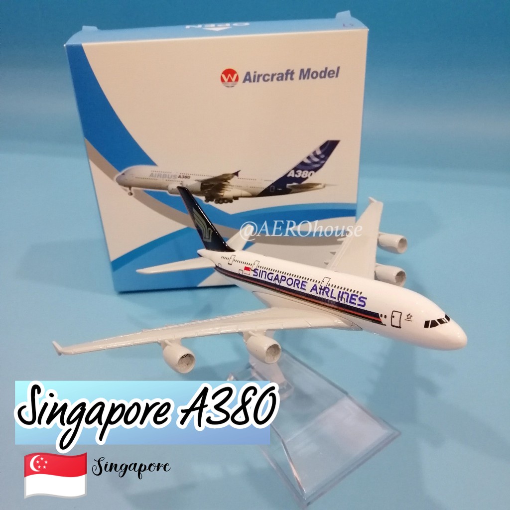 Latest Aeroplane/ 13 Aircraft Model- Singapore A380 (Singapore Airlines ...
