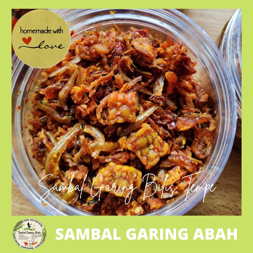 Sambal garing ABAH ( bilis tempe ) | Shopee Malaysia