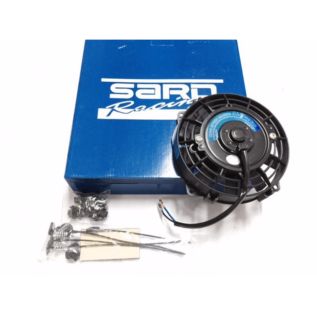 SARD TORNADO High Speed radiator fan 6'' - 16'' BLACK color This fan ...