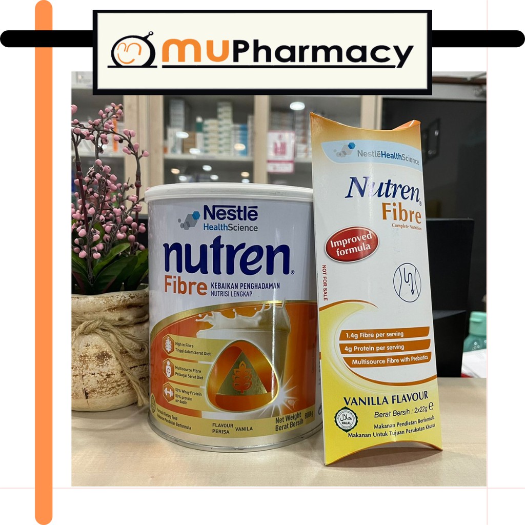 Nestle Nutren Fibre 800G | Shopee Malaysia