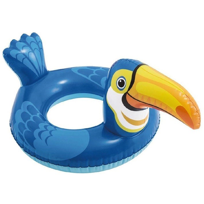 Prosun Intex Toucan Inflatable Animal Swim Ring Children Age 3 - 6 Pool ...