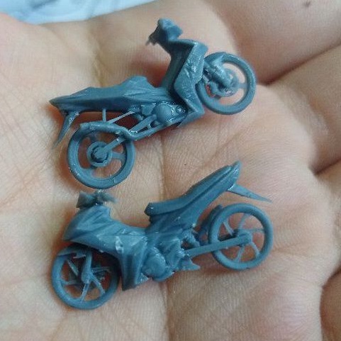 yamaha X1R 135 LC v1 scale diorama raw unpainted | Shopee Malaysia