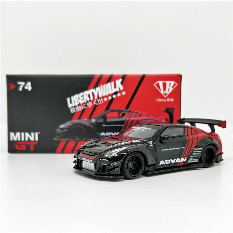 Mini GT (74) LB Works Libertywalk Nissan GT-R (R35) ADVAN | Shopee Malaysia