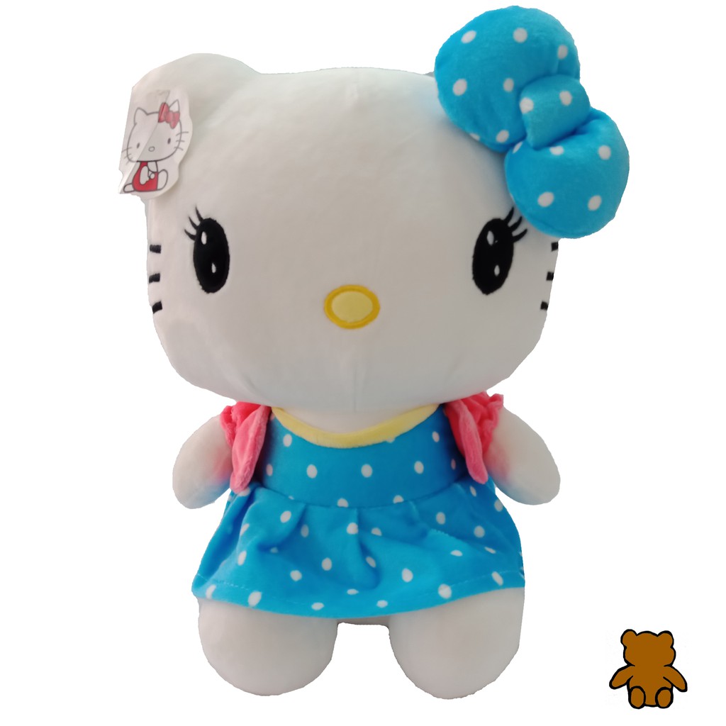 50cm Blue Shirt Hello Kitty Stuffed Toys Soft For Kids Toys for Kids ...