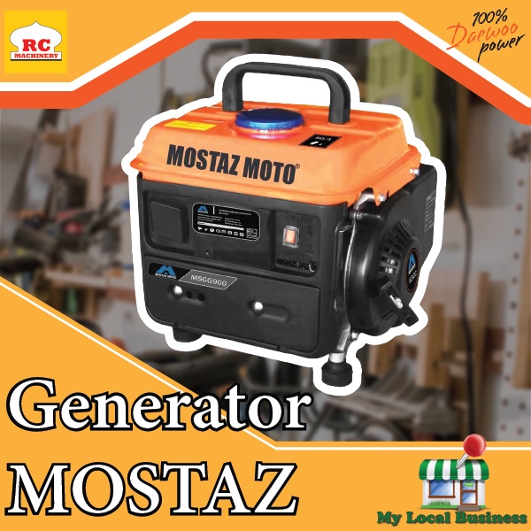 Generator BAJET!!! MOSTAZ MOTO 900W | Generator Murah Pasar Malam 4L ...