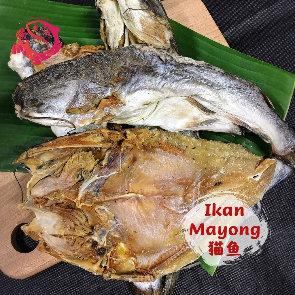 IM007 - Ikan Masin Mayong | Salted Fish | 猫鱼咸鱼干【1KG】 | Shopee Malaysia