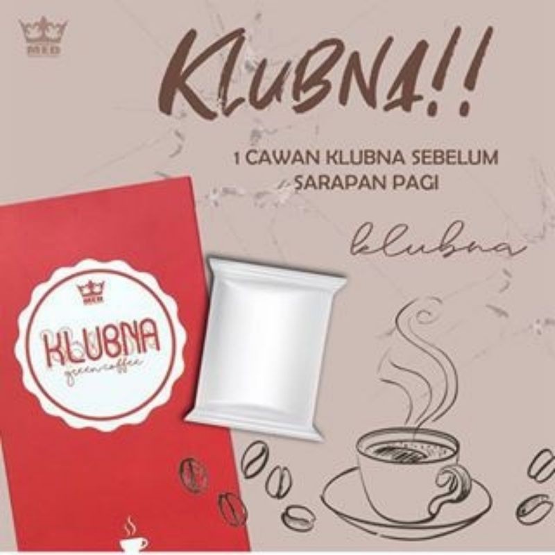 KLUBNA GREEN COFFEE (Kopi Kurus) | Shopee Malaysia