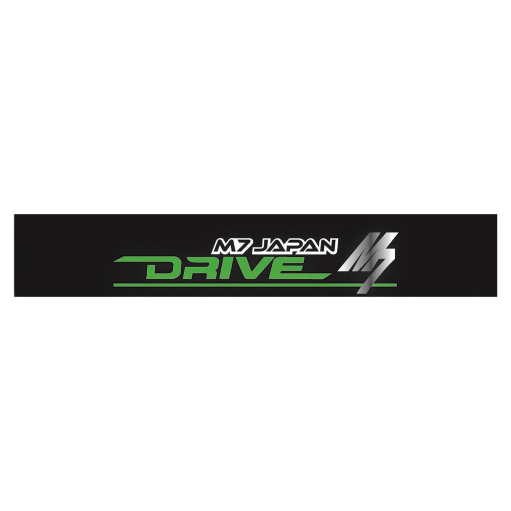 DRIVE M7 Front Windshield Sticker / Sticker Tampal Cermin Depan Kereta ...