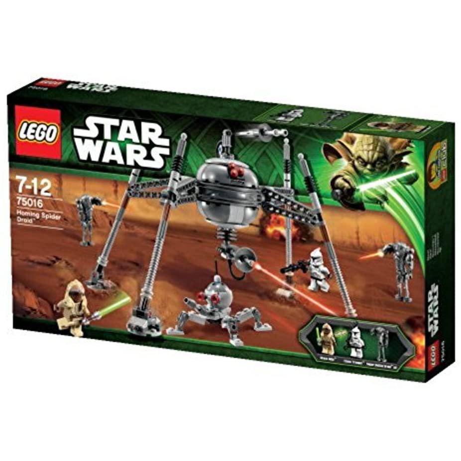 LEGO STAR WARS 75016 Homing Spider Droid : 4 Starwars minifigures Clone ...