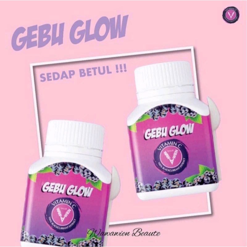 GEBU GLOW GEBUGLOW BY WAWAWIEN VITAMIN C | Shopee Malaysia