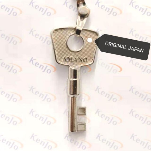 KUNCI AMANO STATION KEY NO.1 - 20 *RM25=1KEY* (ORIGINAL JAPAN) | Shopee ...