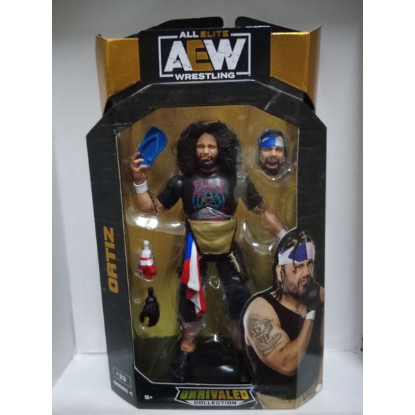 Jazwares AEW Unrivaled Series 4 Ortiz (LAX) Wrestling Figure | Shopee ...