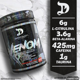 Venom Pre-Workout by Dragon Pharma | Shopee Malaysia