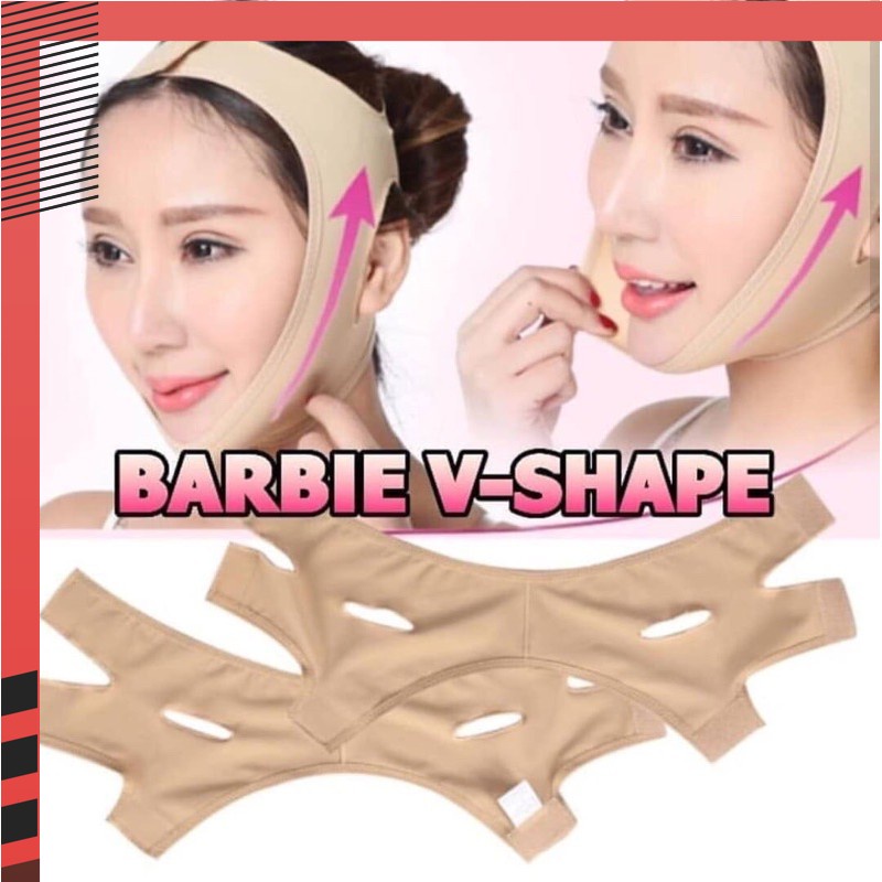 Pembentuk Muka V-Shape Muka jenis kain bentun muka V Shape mcm barbie ...