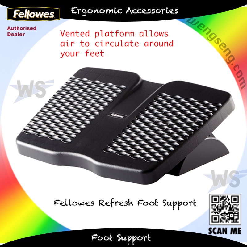 Fellowes Refresh™ Foot Support / Ergonomic Foot Rest / Foot Support ...