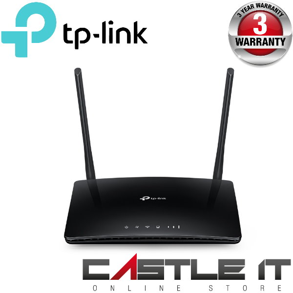 TP-Link TL-MR6400 300Mbps 4G LTE WiFi Modem Router Direct SIM (TL ...