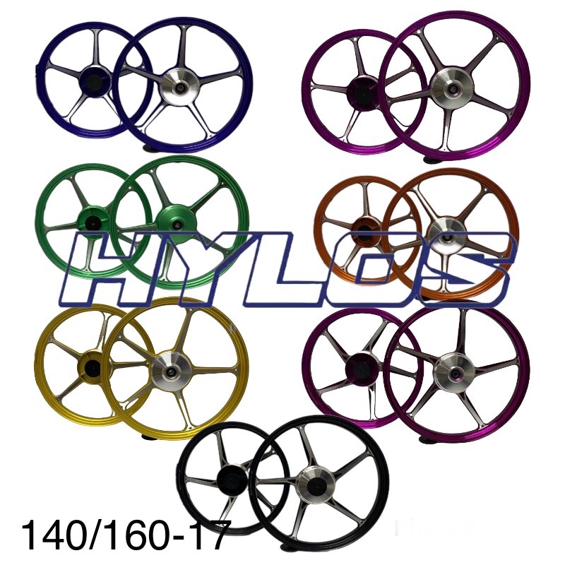 EX5 DREAM /EX5 /W110/LC4S FG ORIGINAL SPORT RIM CLEAR STOCK SIAP ...