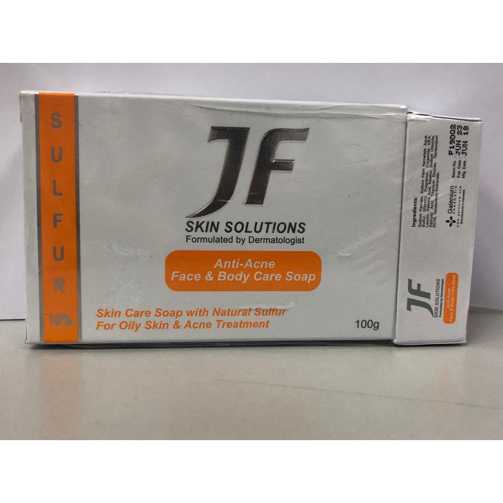 JF Sulfur Soap 100g + 20g | Shopee Malaysia