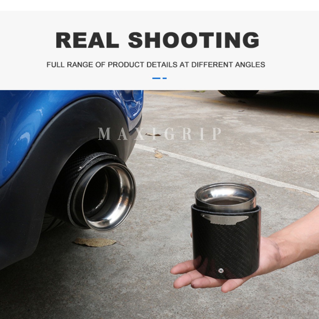 Mini Cooper JCW Carbon Fiber Exhaust Tip Muffler Tips fits Mini Cooper ...