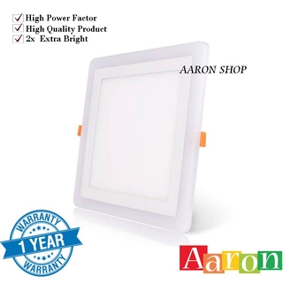 Lampu Siling Bulat Rekaan Moden / 6inch 12w+4w LED Panel Downlight LED ...