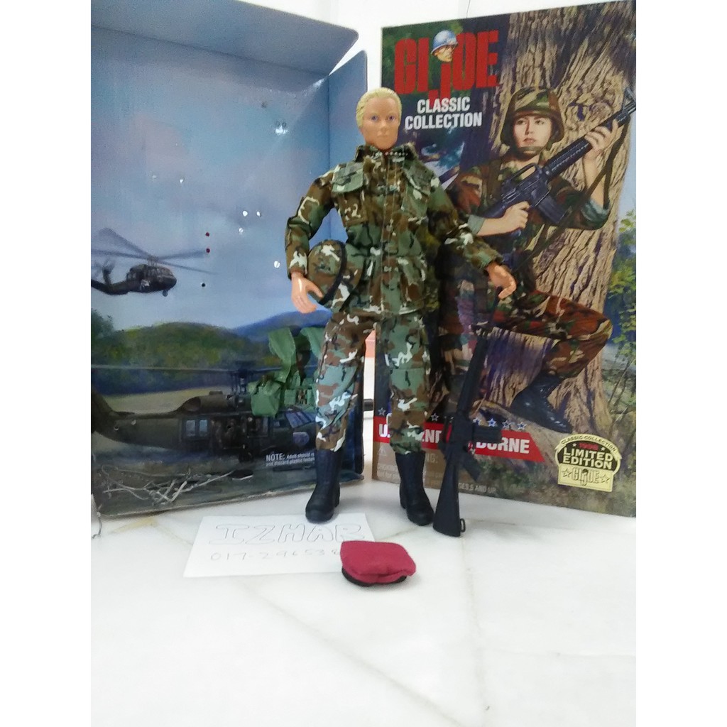 12" GI Joe Classic Collection GI Jane U.S. 82nd Airborne Limited Edition 1998 | Shopee Malaysia
