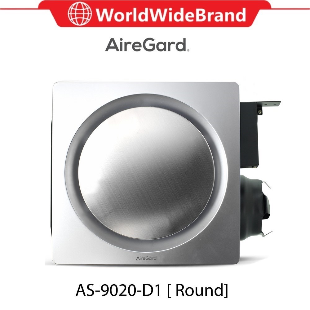 AireGard AS-9020 D1 Air Ventilation Exhaust Fan Silent Series (Round ...