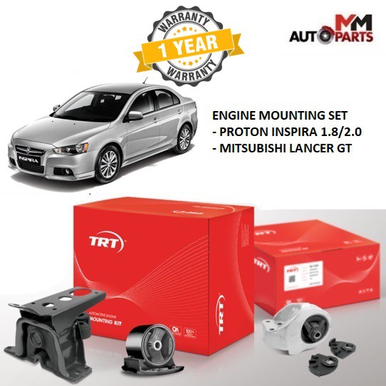 ENGINE MOUNTING FULLSET - PROTON INSPIRA CY4A / MITSUBISHI LANCER GT ...