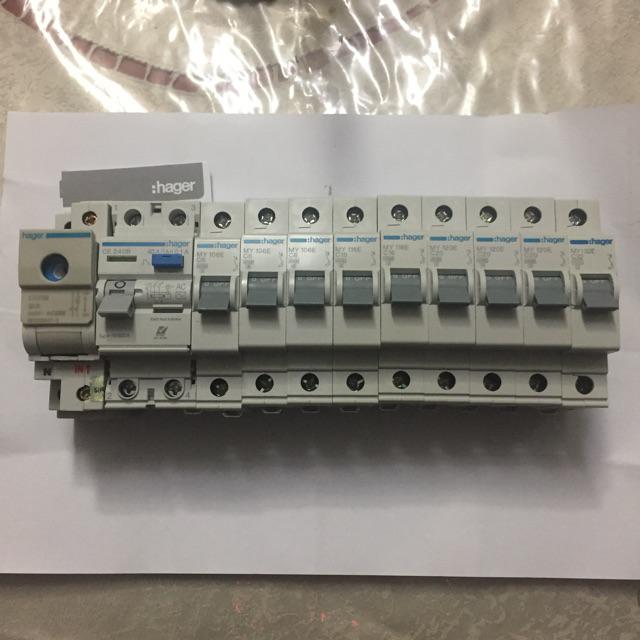 HAGER CE240B 40A 2 POLE 100mA ELCB RCCB 100% ORIGINAL | Shopee Malaysia