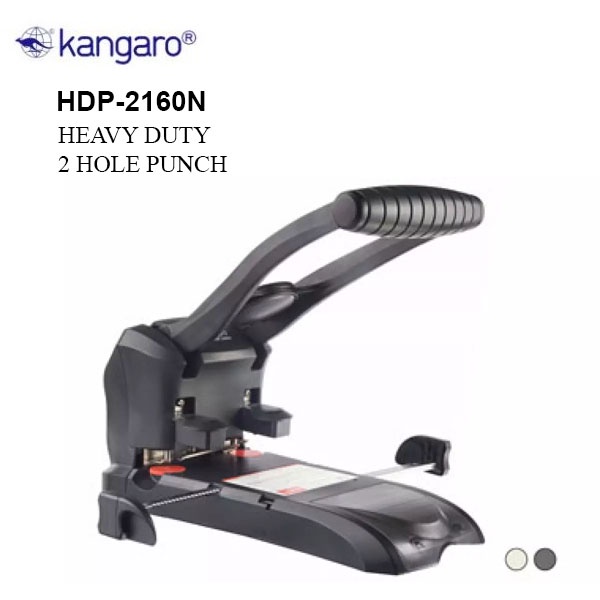 kangaro HDP-2160N Heavy Duty 2 Hole Punch (150 sheets punching capacity ...