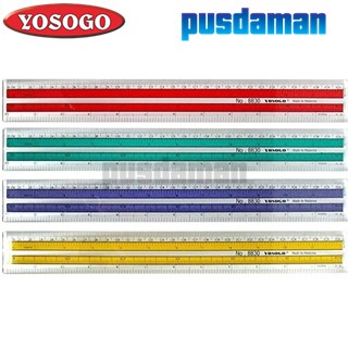 Yosogo Plastic Ruler - 8830 | Shopee Malaysia