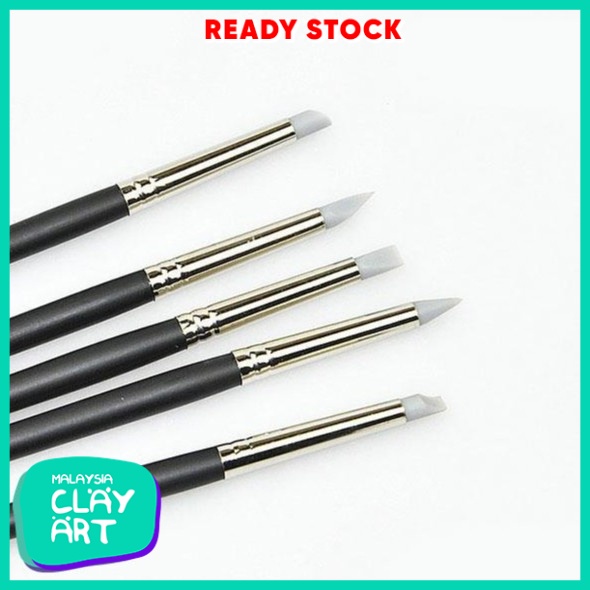 CLAY SHAPER | SILICONE BRUSHES SET | Shopee Malaysia